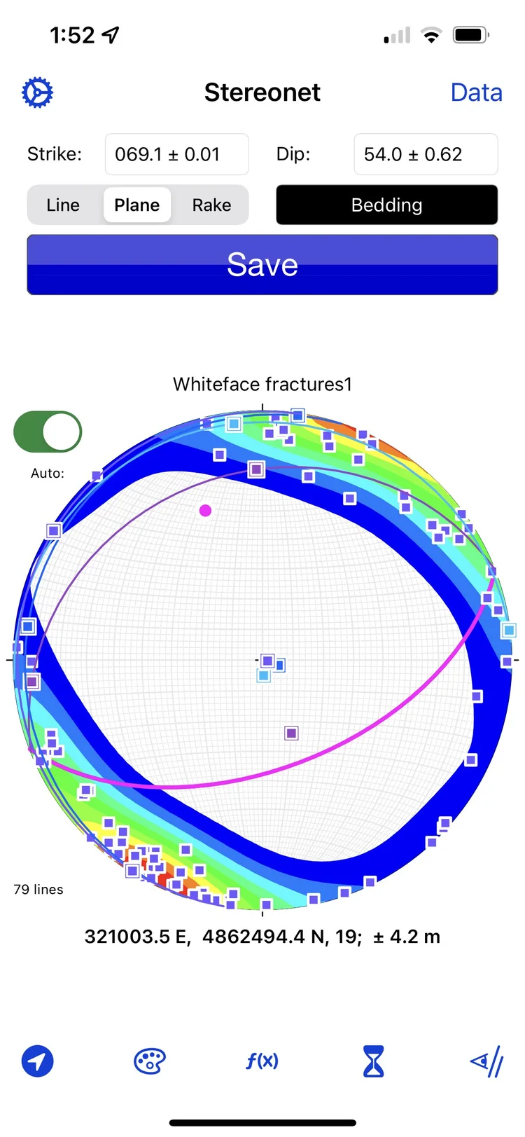 Stereonet Mobile — Rick Allmendinger's Stuff