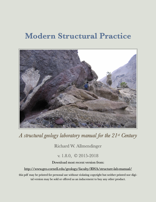 Structure Lab Manual — Rick Allmendinger's Stuff