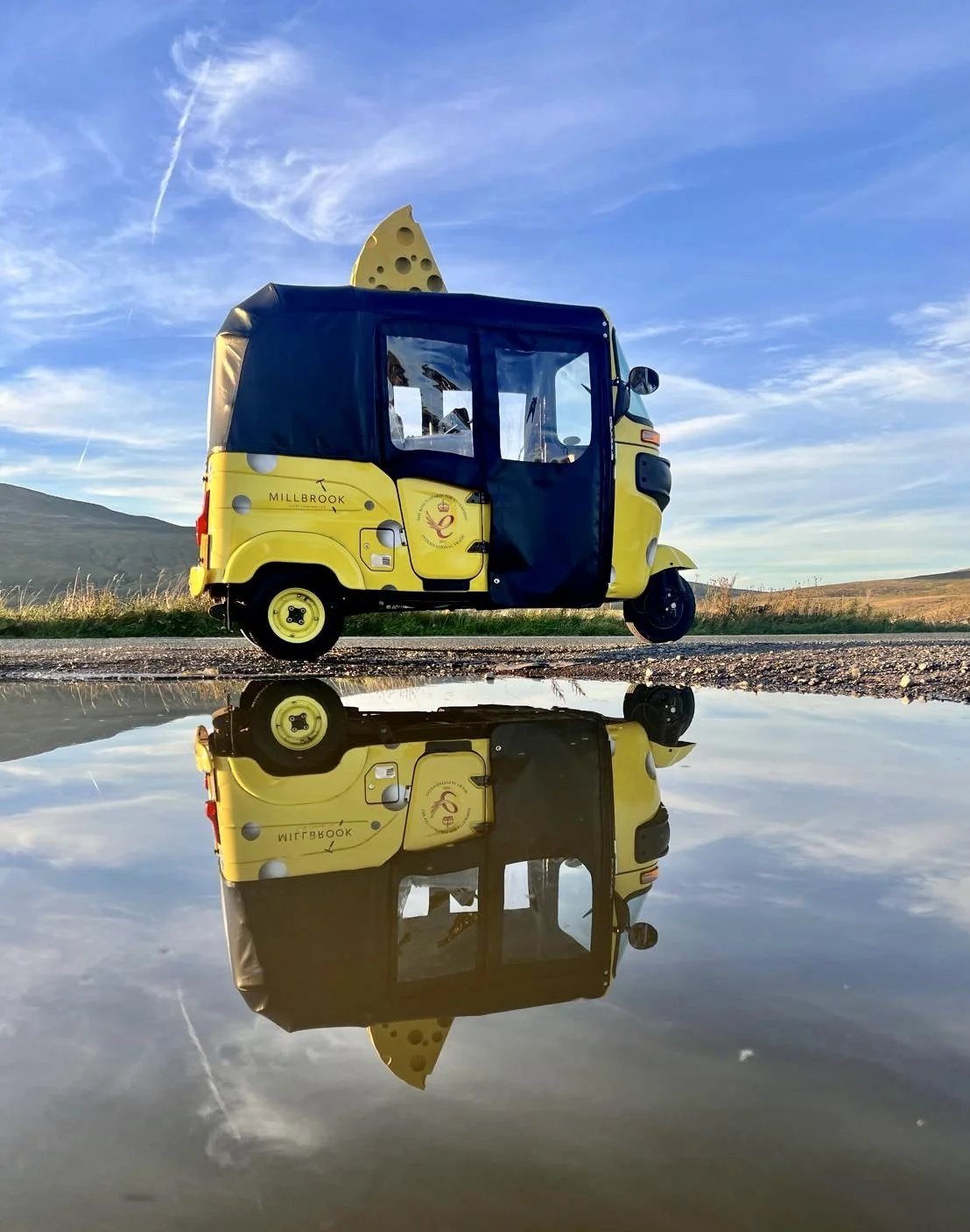 Tuk-Tuk Challenge 2024 — 1057: The Very Best of Scottish Cheddar Cheese