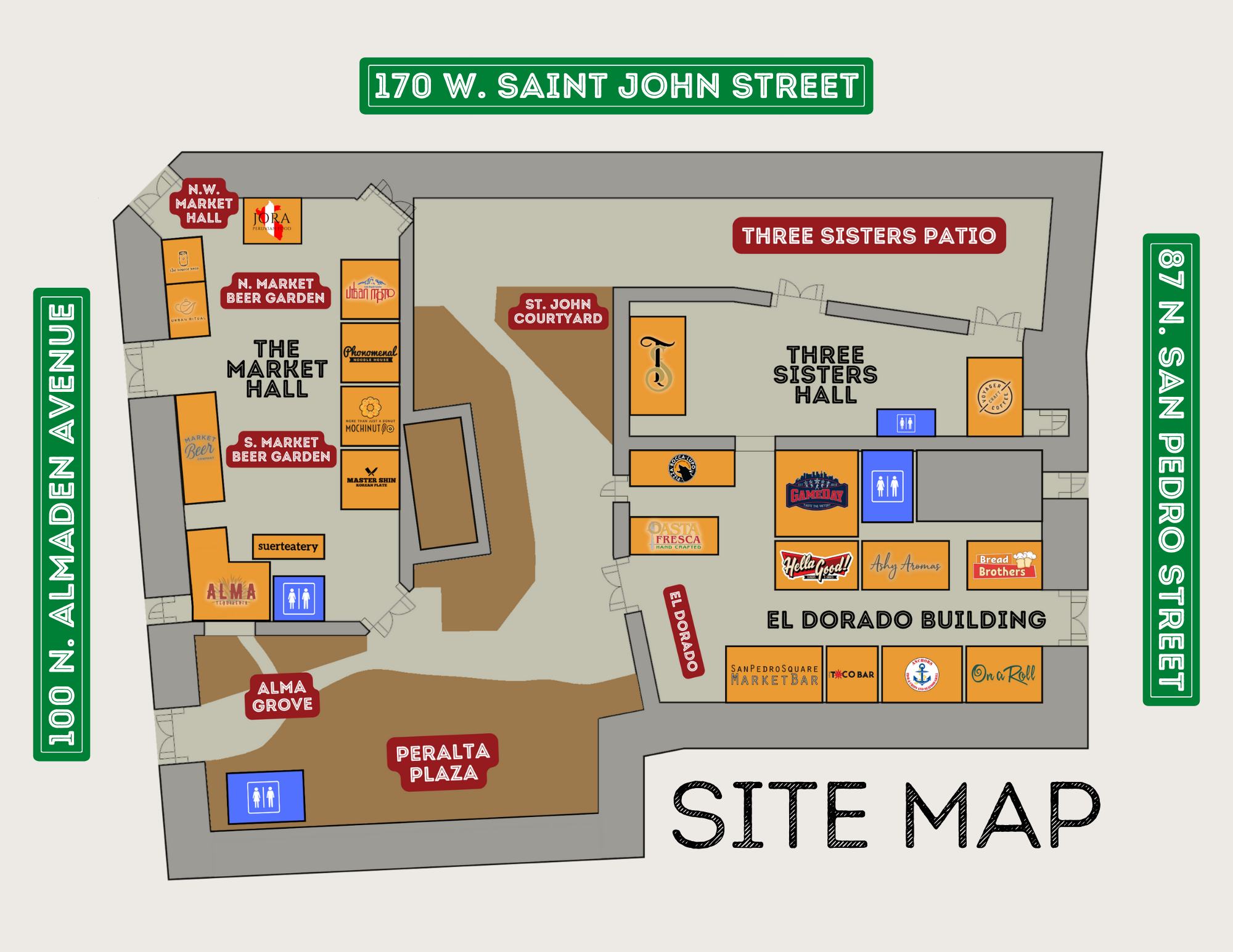 Street Map San Pedro