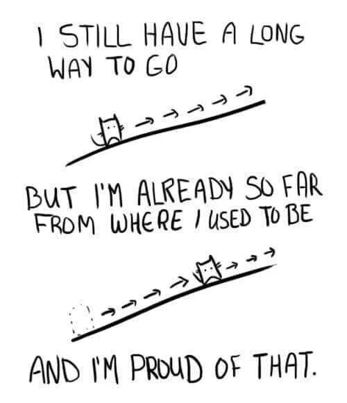 Look how far you’ve come — Heidi Stephens