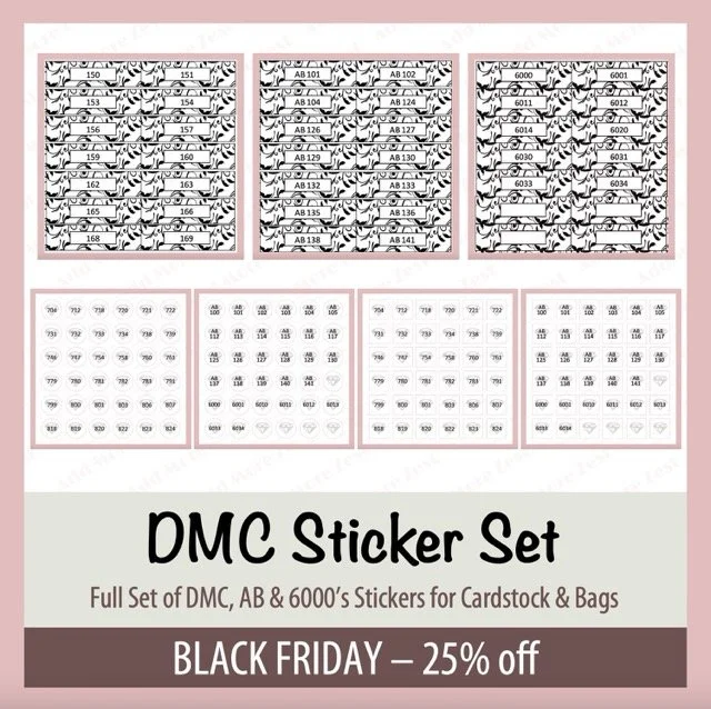 DMC Sticker Bundle - Black