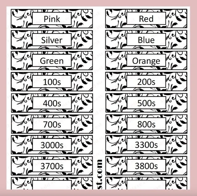 DMC Stickers - A4 | Download