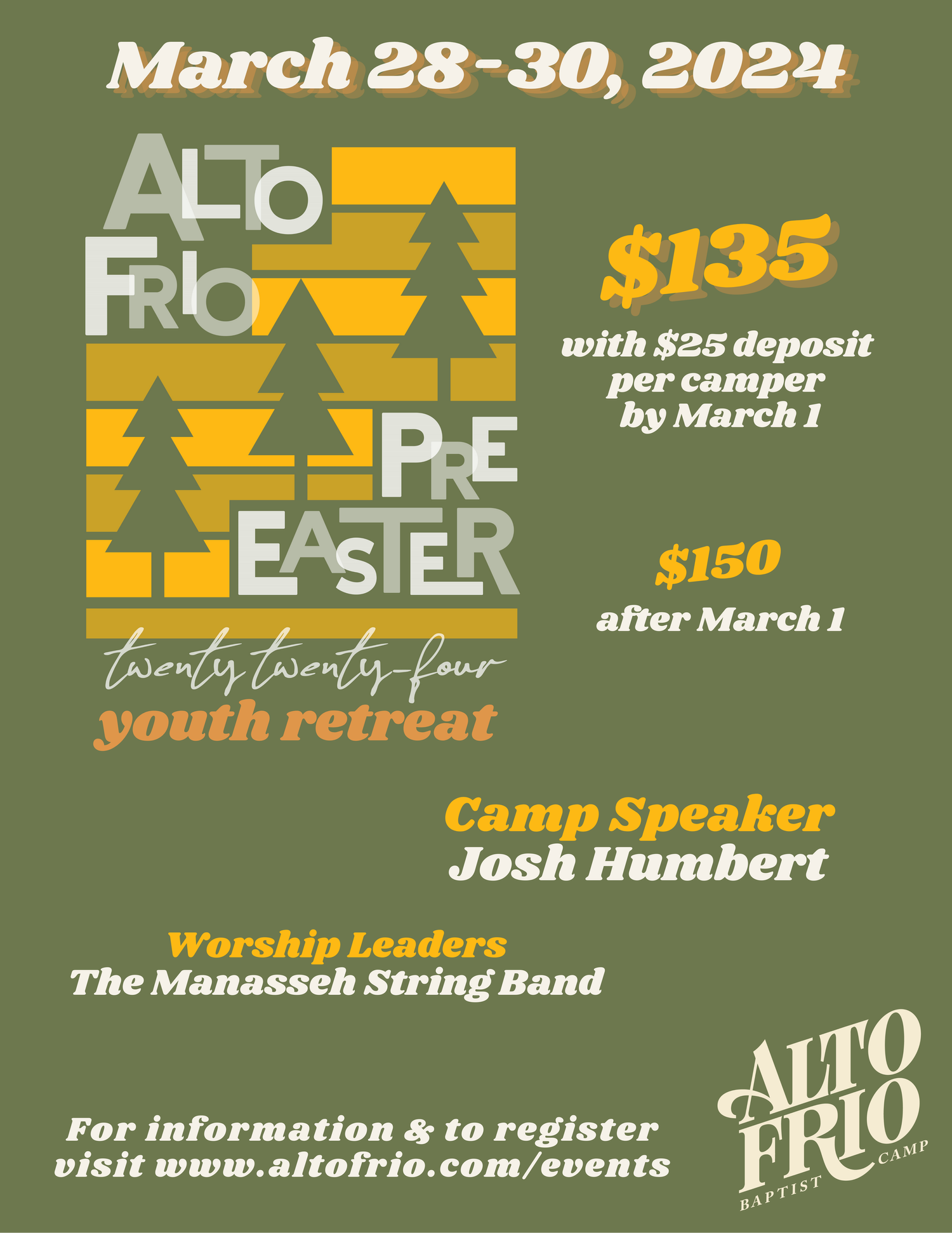 Pre Easter — Alto Frio Baptist Camp