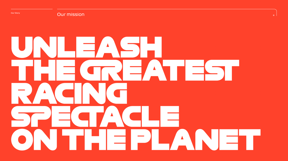 Formula 1 — A Change Of Brand