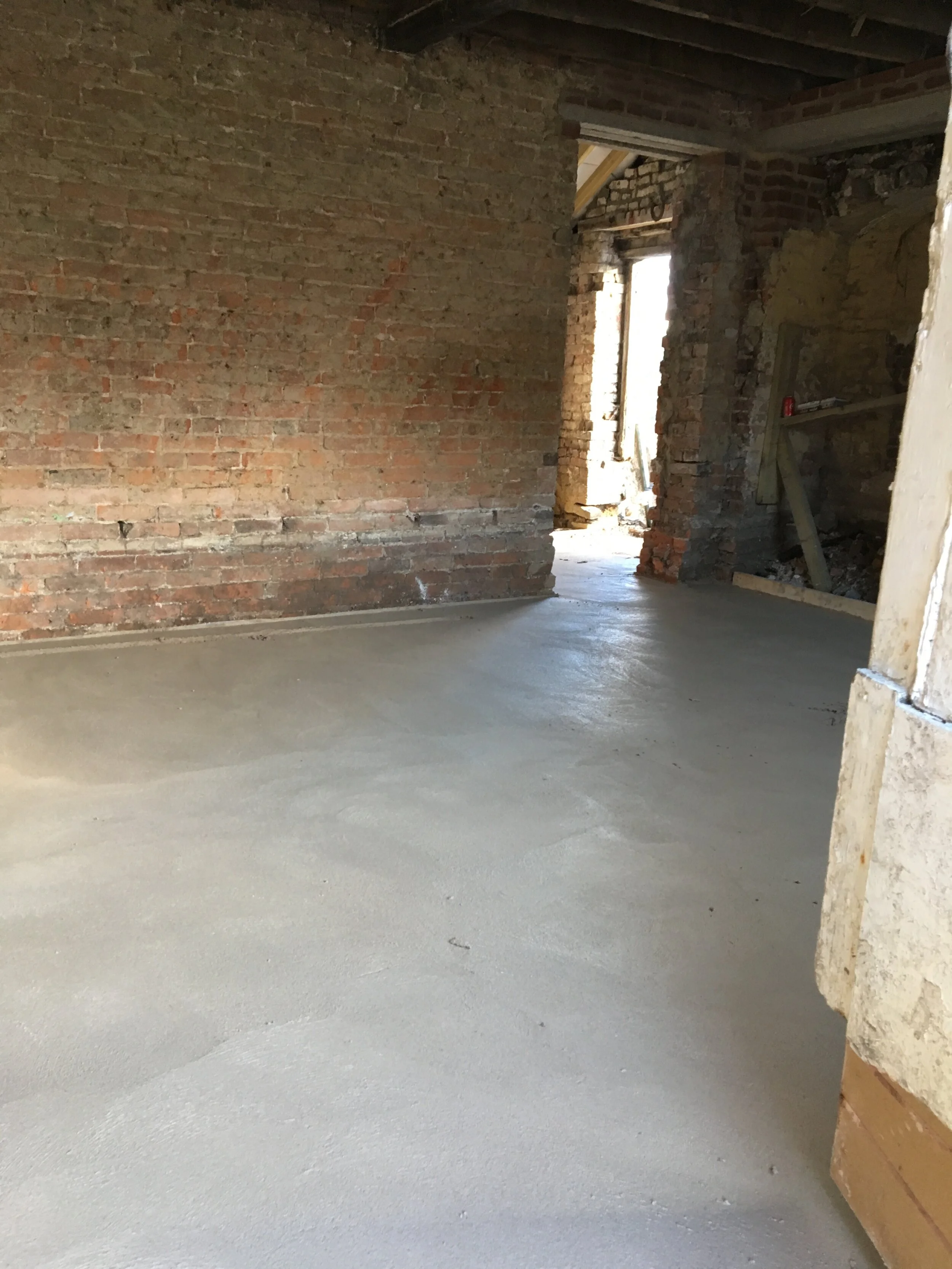 limecrete floor — Hempcrete by William Stanwix