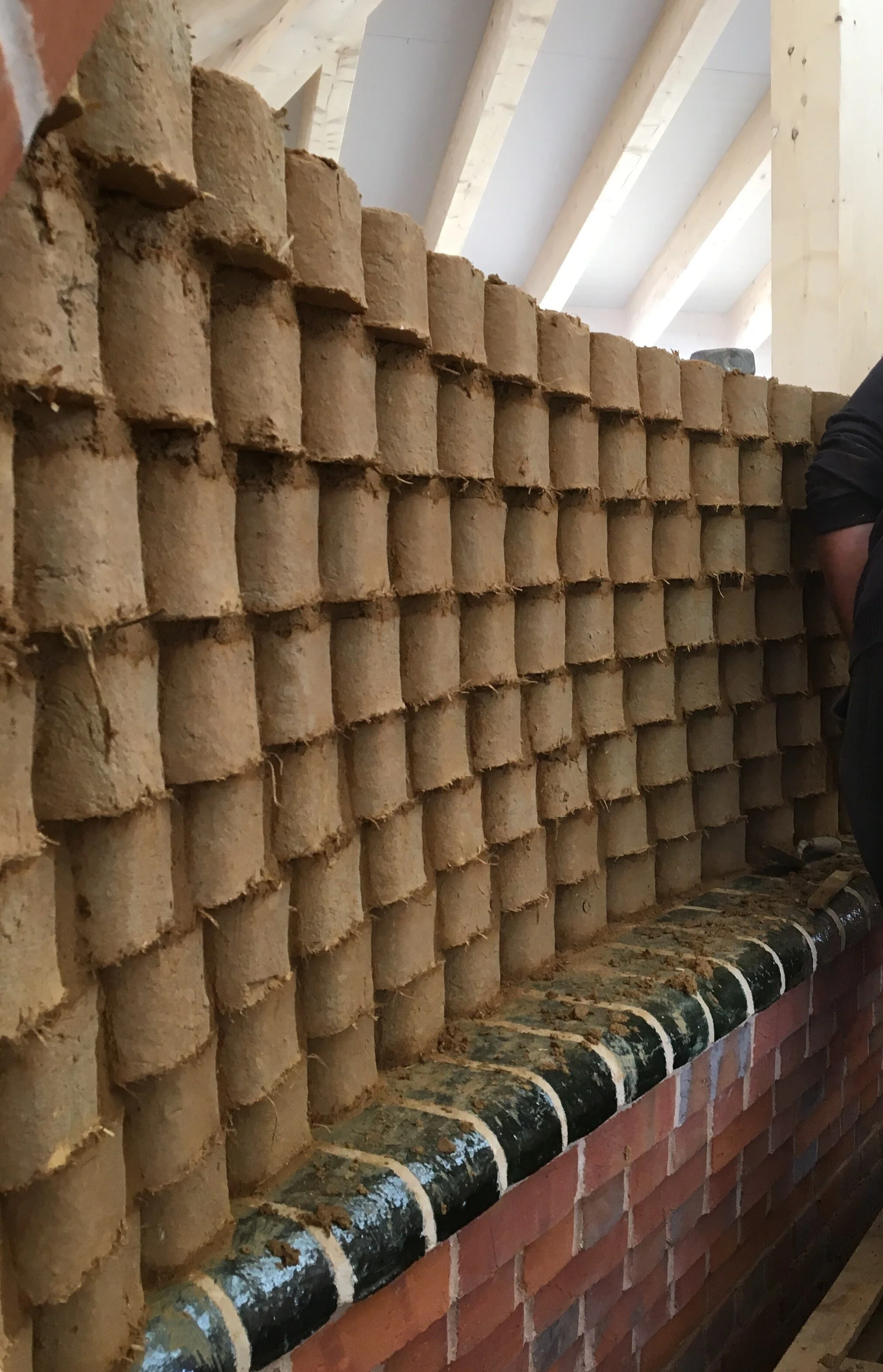 earth dome with hempcrete insulation — Hempcrete by William Stanwix