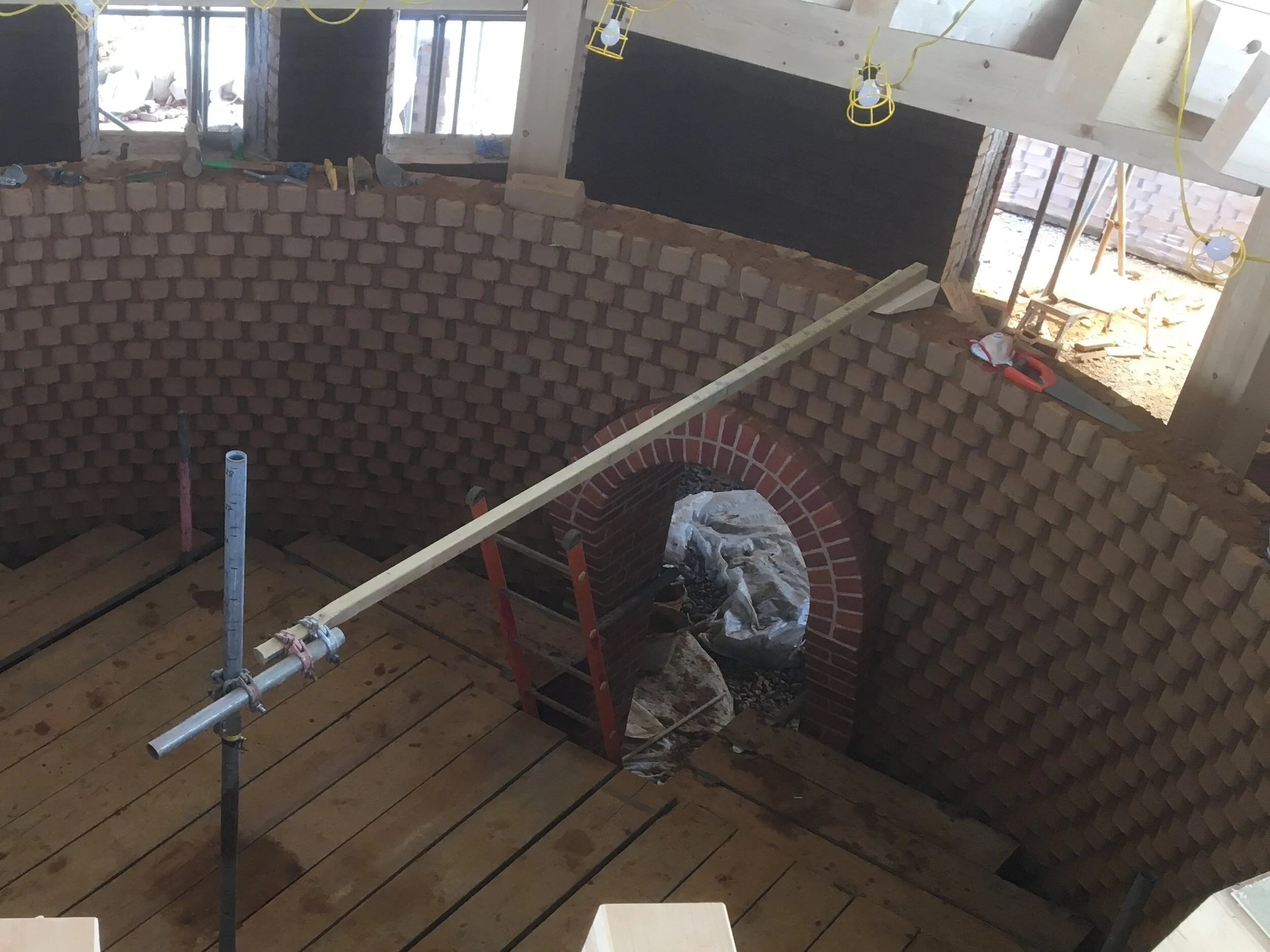 earth dome with hempcrete insulation — Hempcrete by William Stanwix