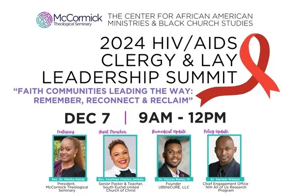 2024 HIV/AIDS Clergy & Lay Leadership Summit — McCormick Theological ...