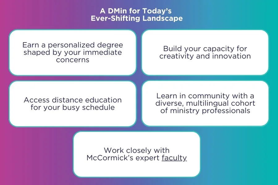 Doctor of Ministry Program — McCormick Theological Seminary