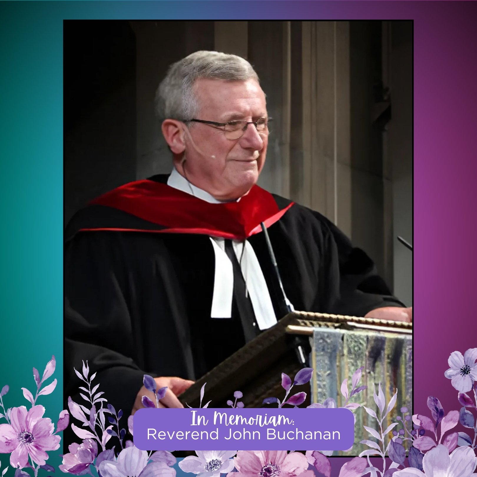 In Memoriam: Rev. John Buchanan — McCormick Theological Seminary