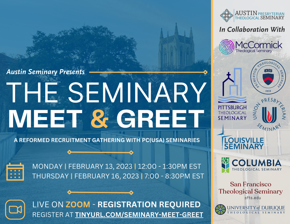 The Seminary Meet & Greet — McCormick Theological Seminary