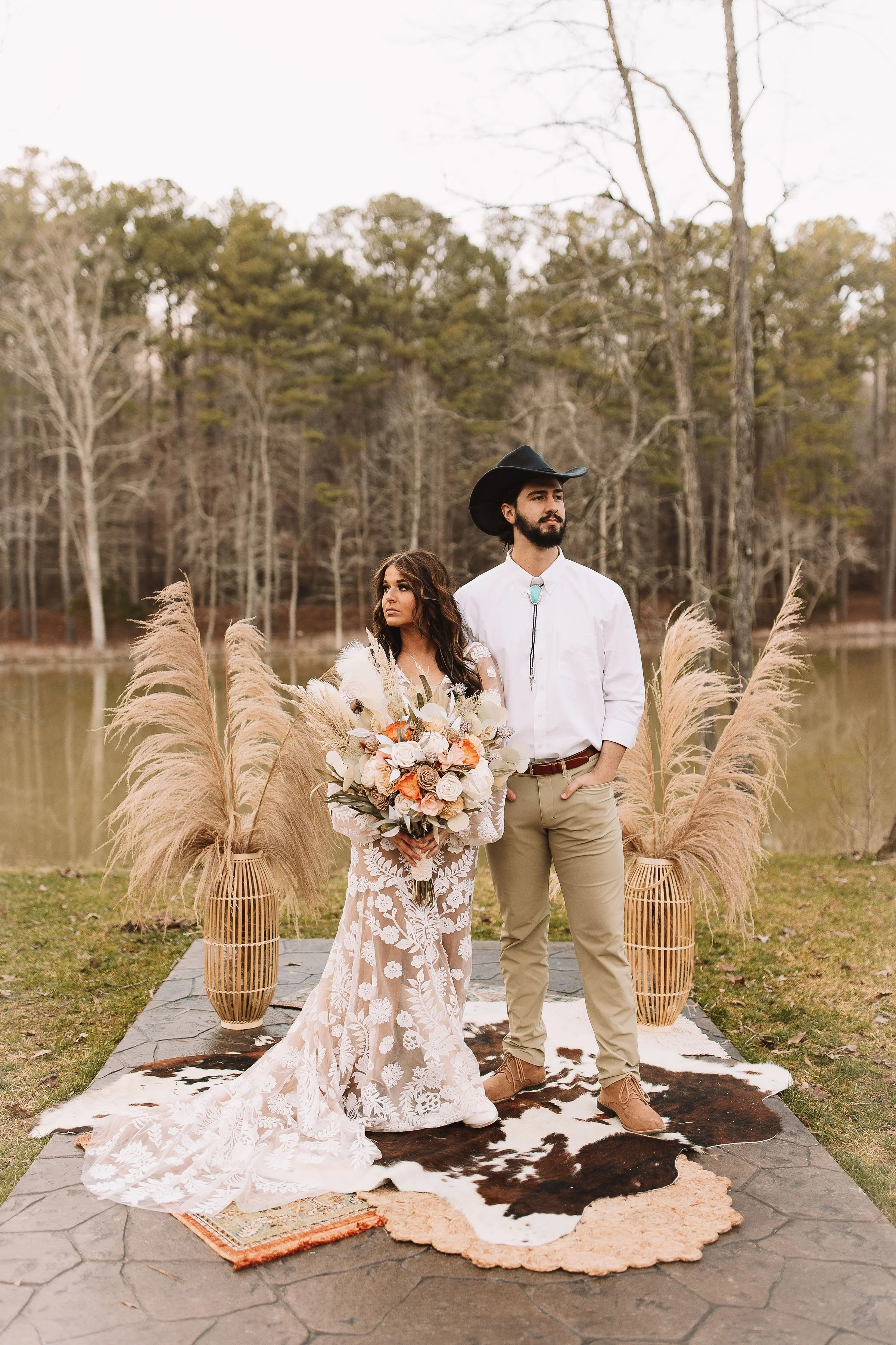 Alternative Wedding Florist: Wood, Dried & Silk Floral Design