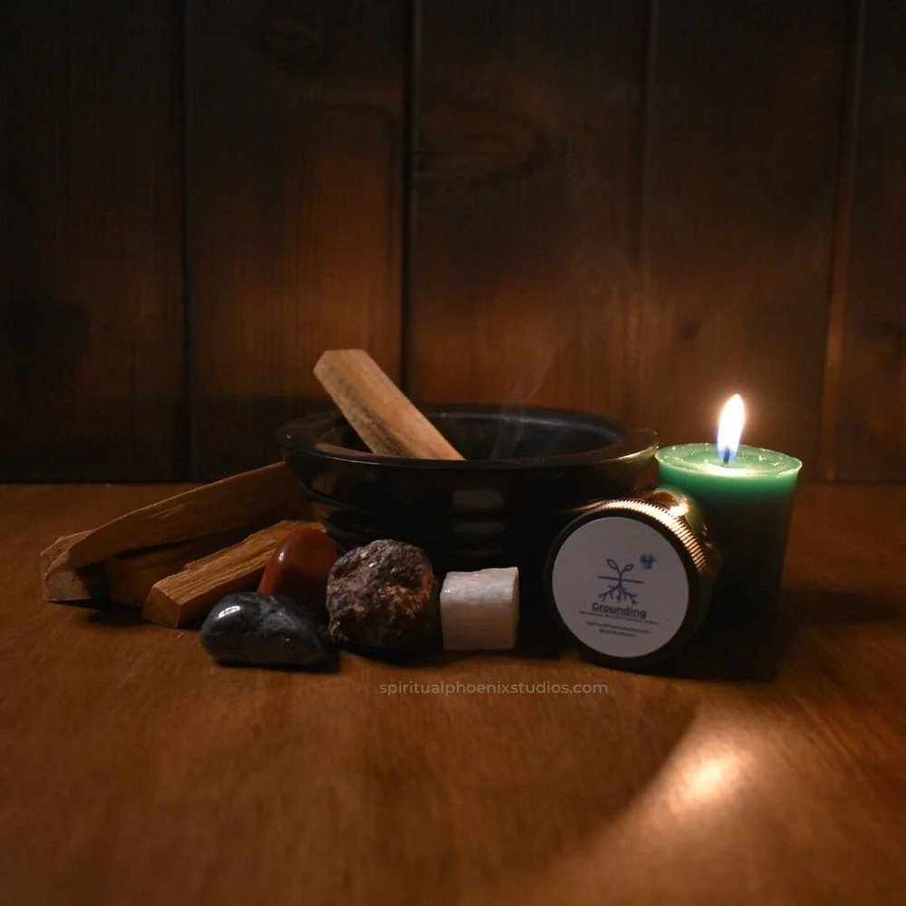 Grounding Spell Kit — Spiritual Phoenix Studios