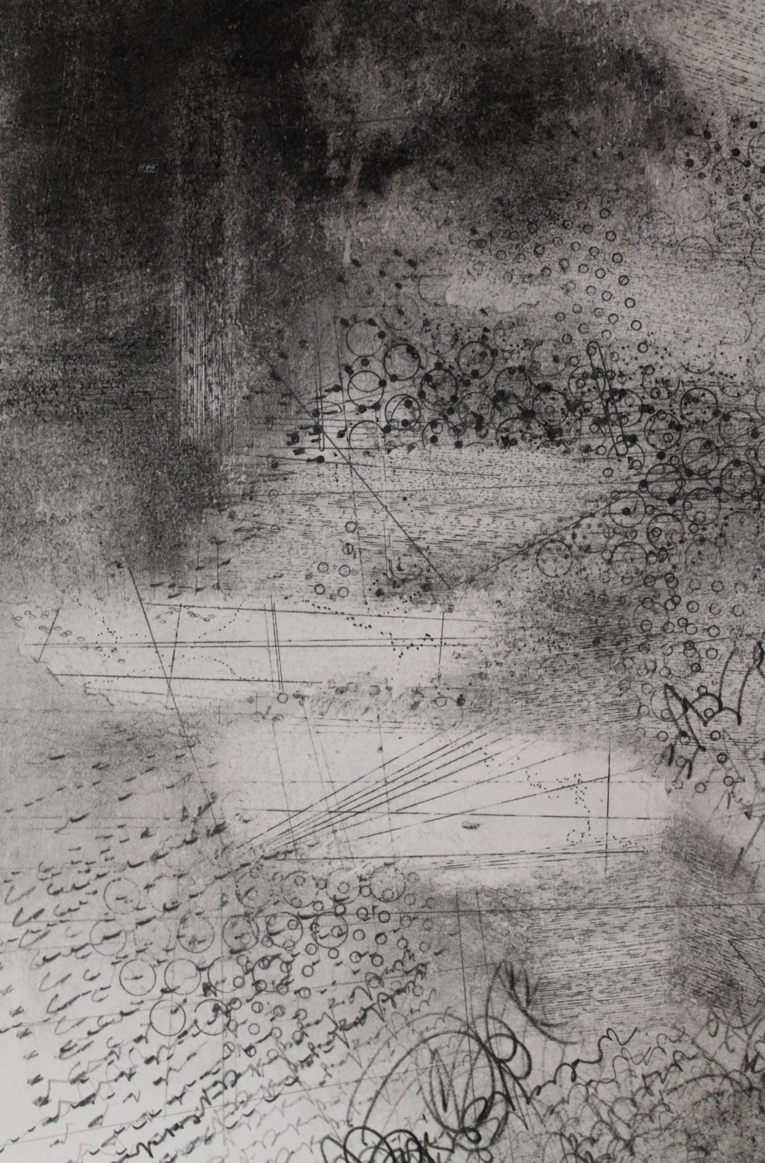 Emma McNally London-based Artist Drawing