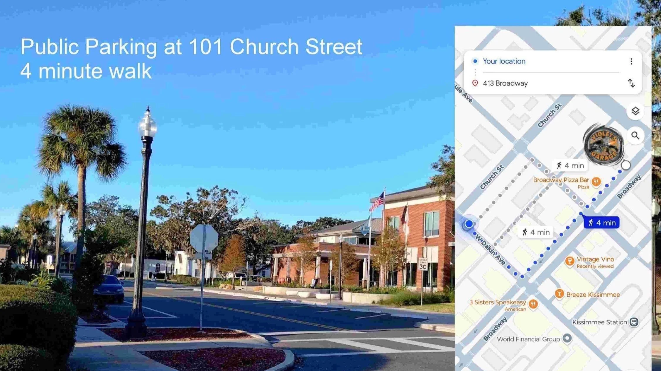 Parking | Locate Parking Easily — Plan Your Visit — Violet's Garage