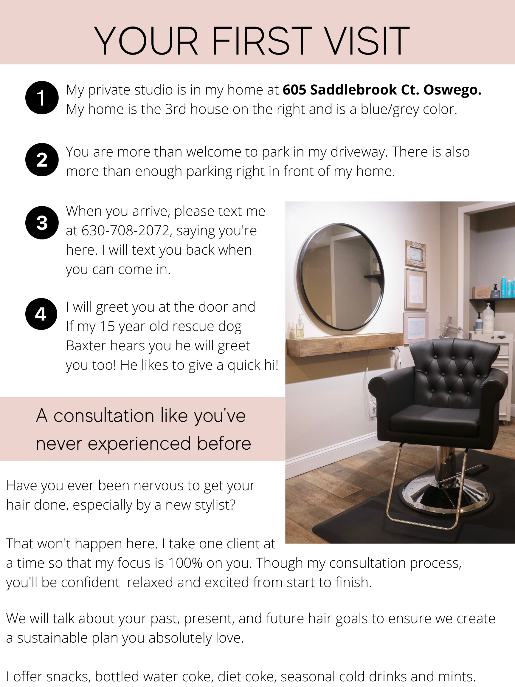 Welcome Packet — Rachel Nowak Hair