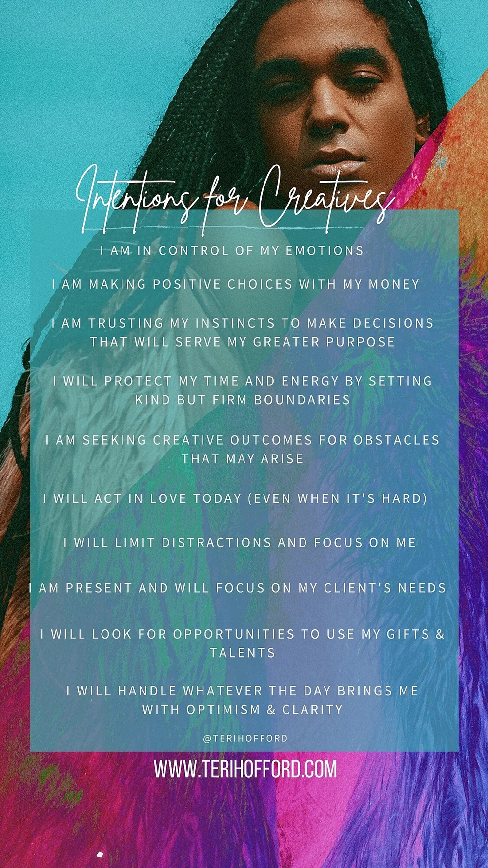 Mindset Tools for Creatives - Part 1: Intentions — Teri Hofford