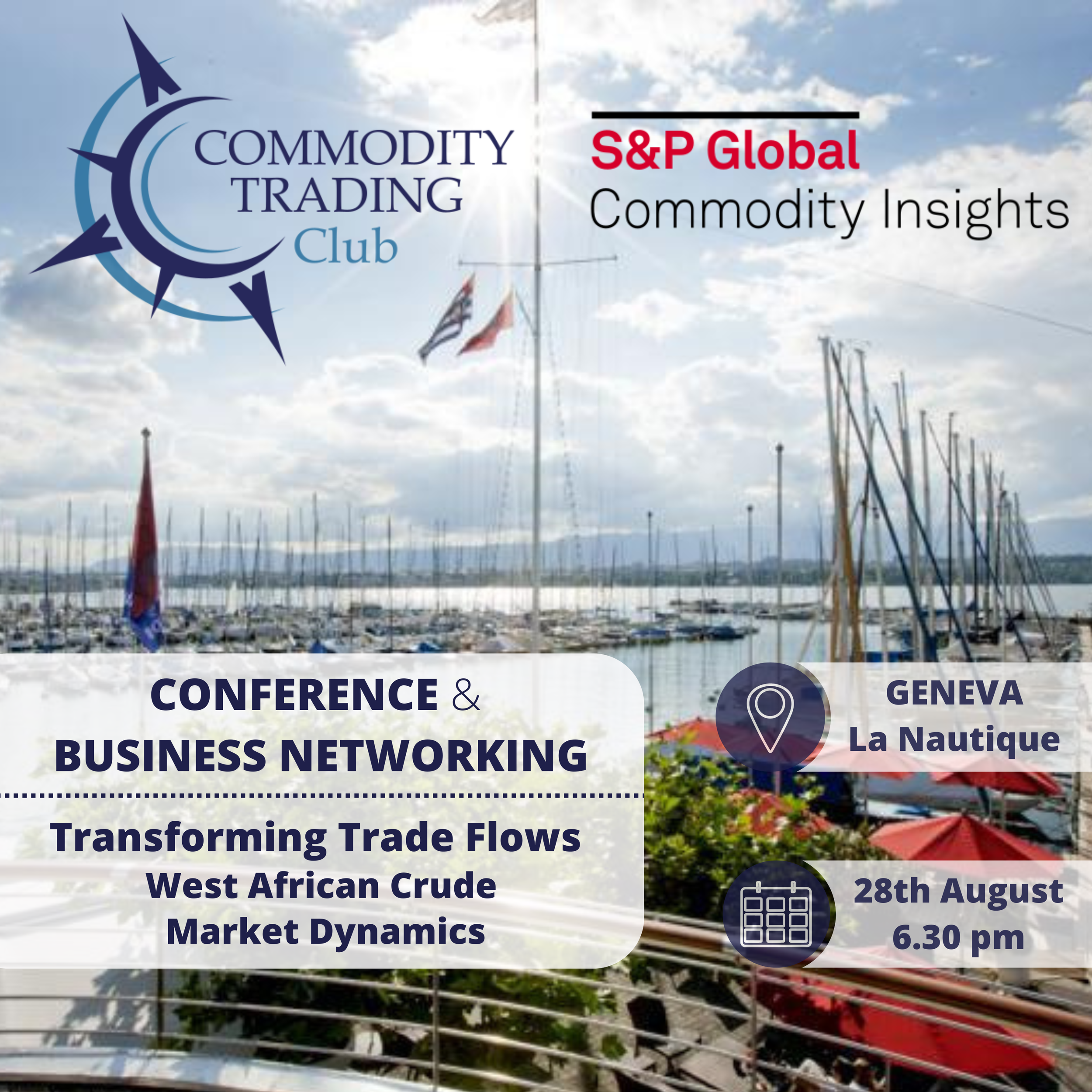 CONFERENCE & BUSINESS NETWORKING COCKTAIL — COMMODITY TRADING CLUB