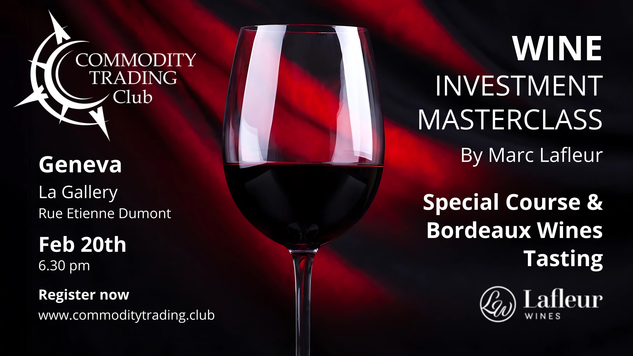 WINE Investment MasterClass — COMMODITY TRADING CLUB
