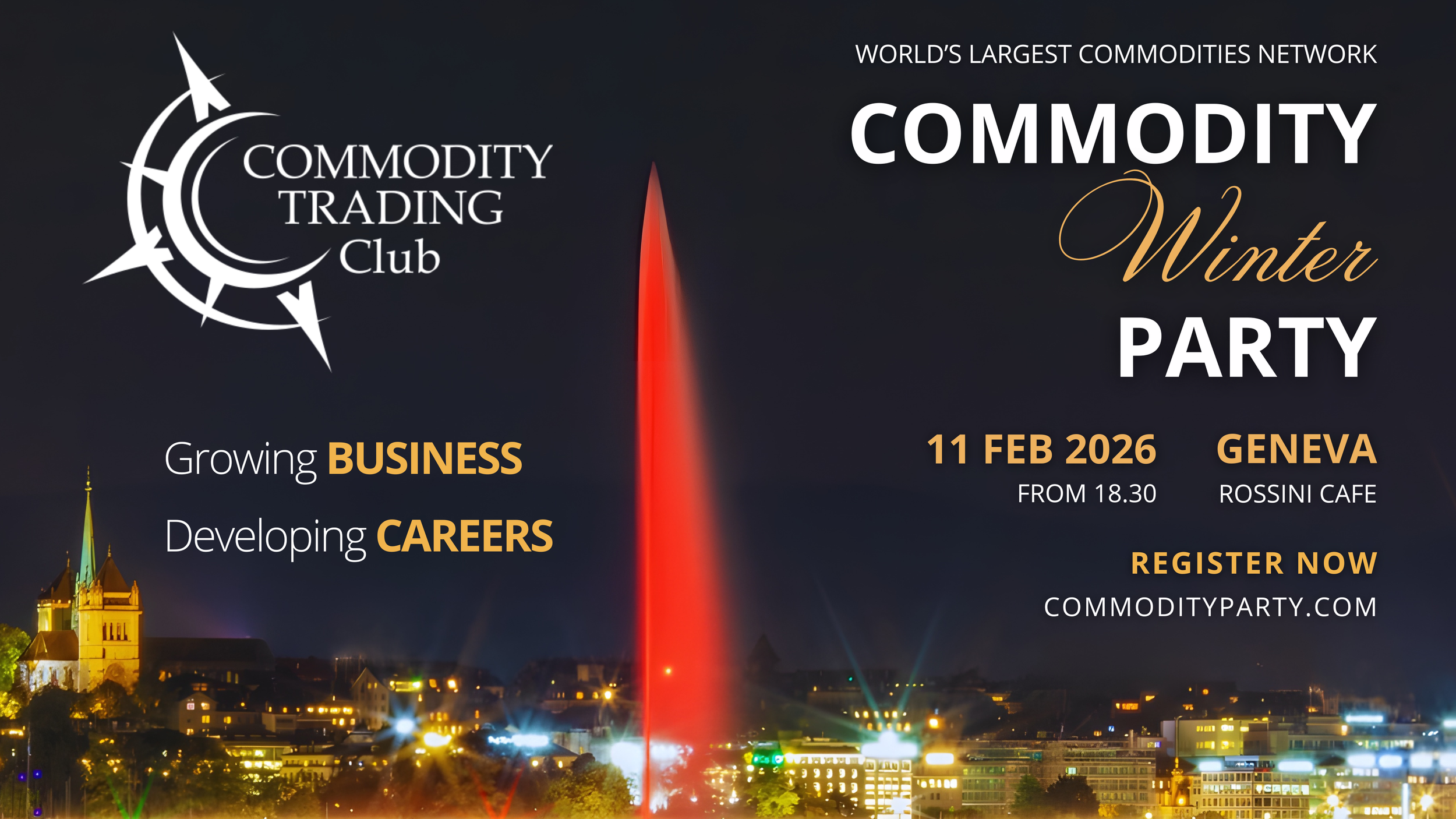 GENEVA - Commodity Winter Party — COMMODITY TRADING CLUB