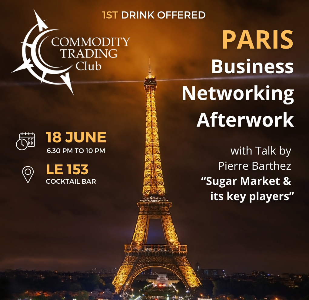PARIS Business Networking Afterwork — COMMODITY TRADING CLUB