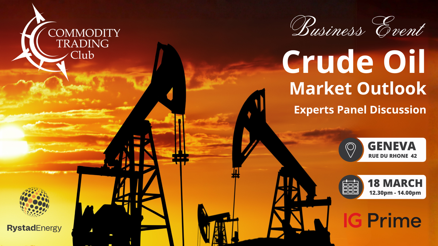 Geneva - Crude Oil Market Outlook — COMMODITY TRADING CLUB