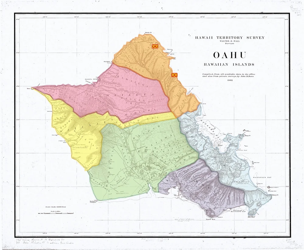 Map of Oahu — KOʻOLAULOA Health Center | Medical, Dental, Behavioral ...