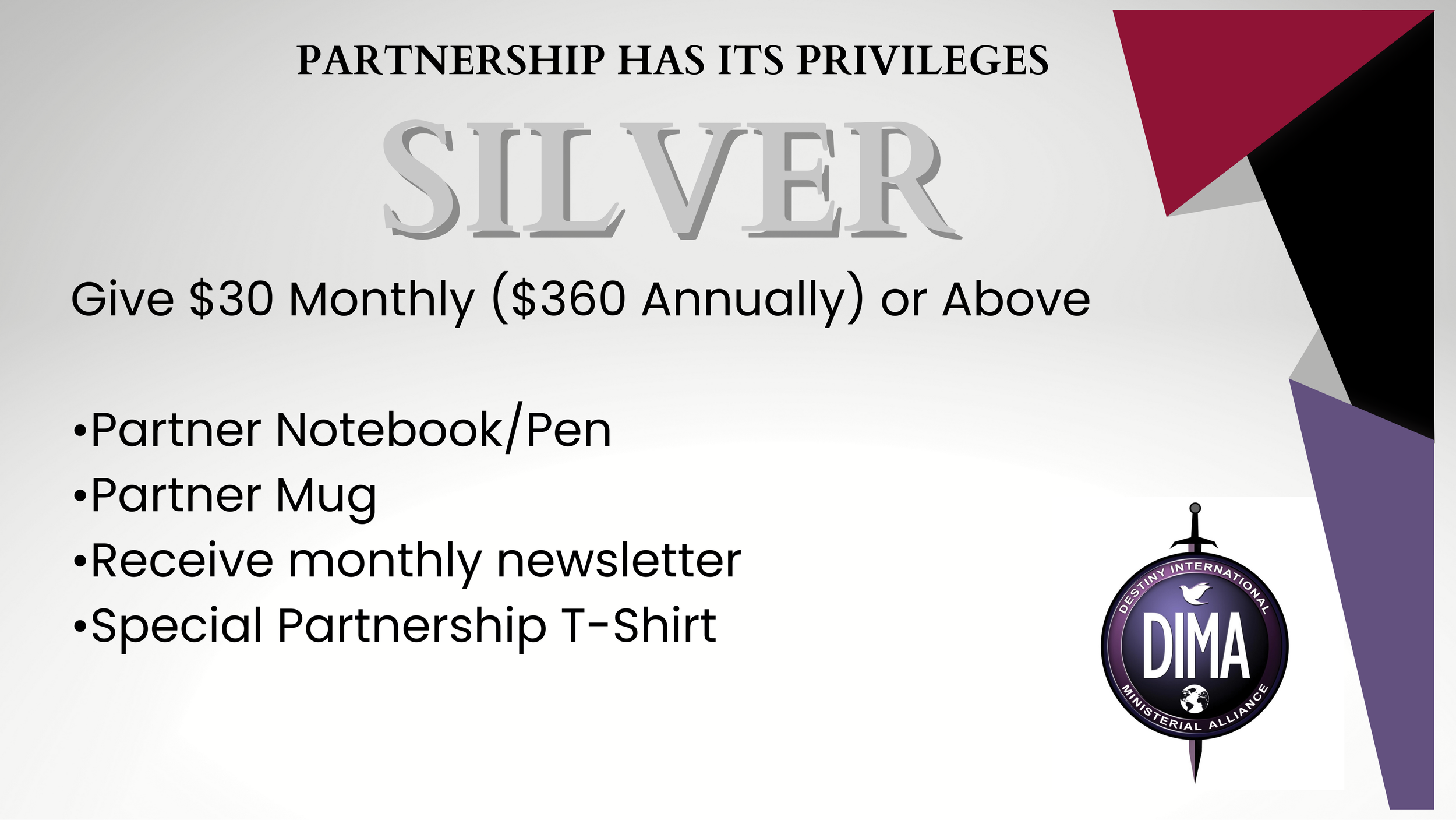 Global Destiny Partner — Destiny International Ministerial Alliance