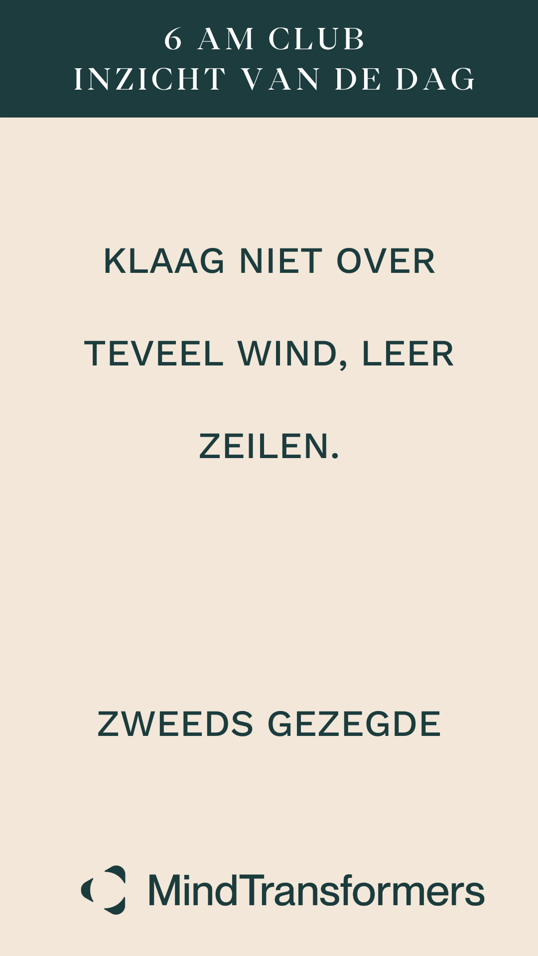 6 AM Club inzichten — Mind Transformers