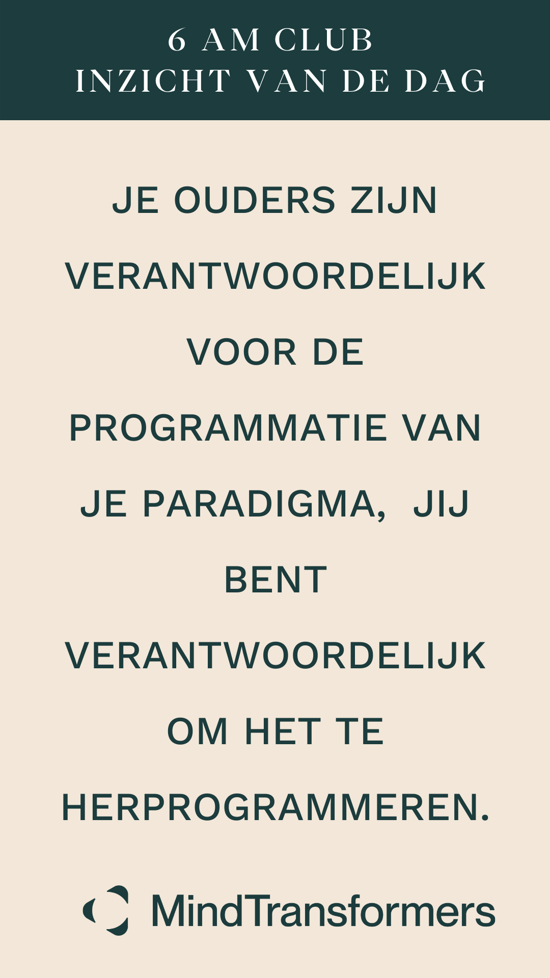 6 AM Club inzichten — Mind Transformers