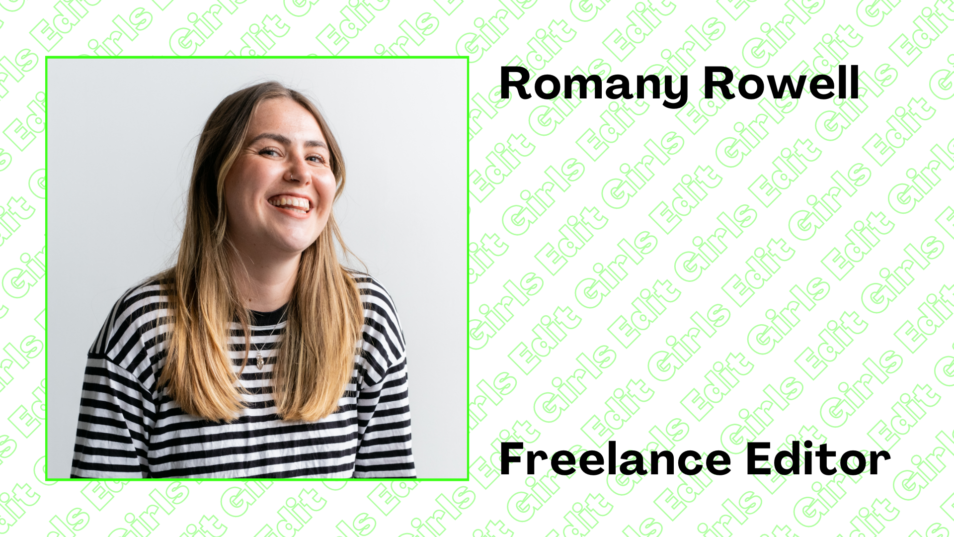 Career stories — EDIT GIRLS