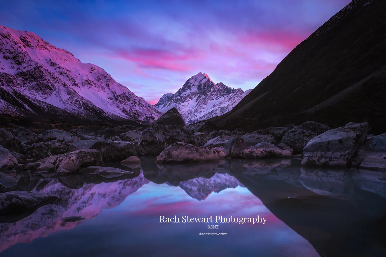 Aoraki Mount Cook View | New Zealand Landscape Photography | NZ Photo ...