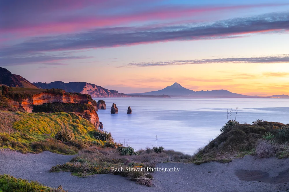 Mount Taranaki River Sunset | New Zealand Landscape Photography | NZ ...