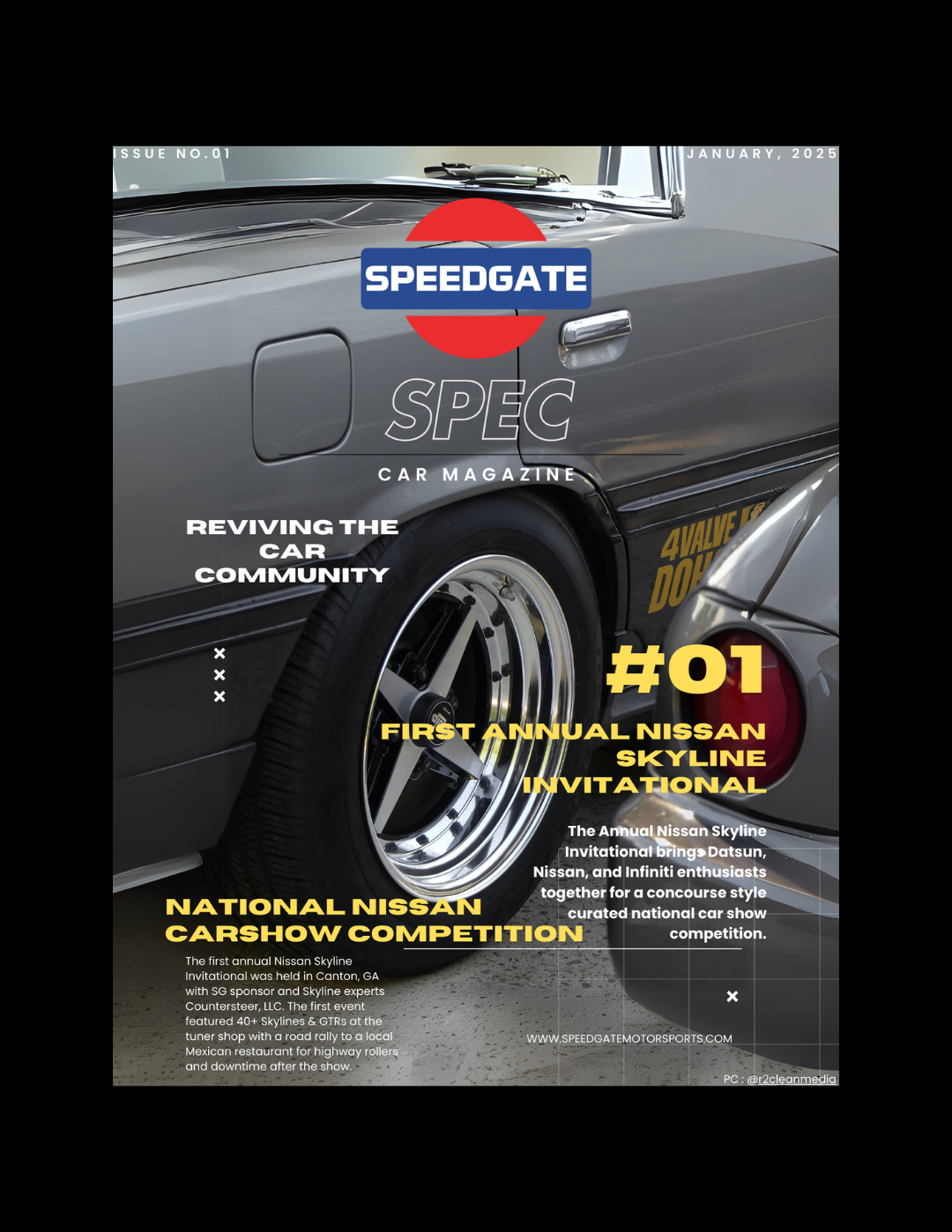 SG Spec Magazine Volume 1 - LIMITED EDITION — SpeedGate Motorsports