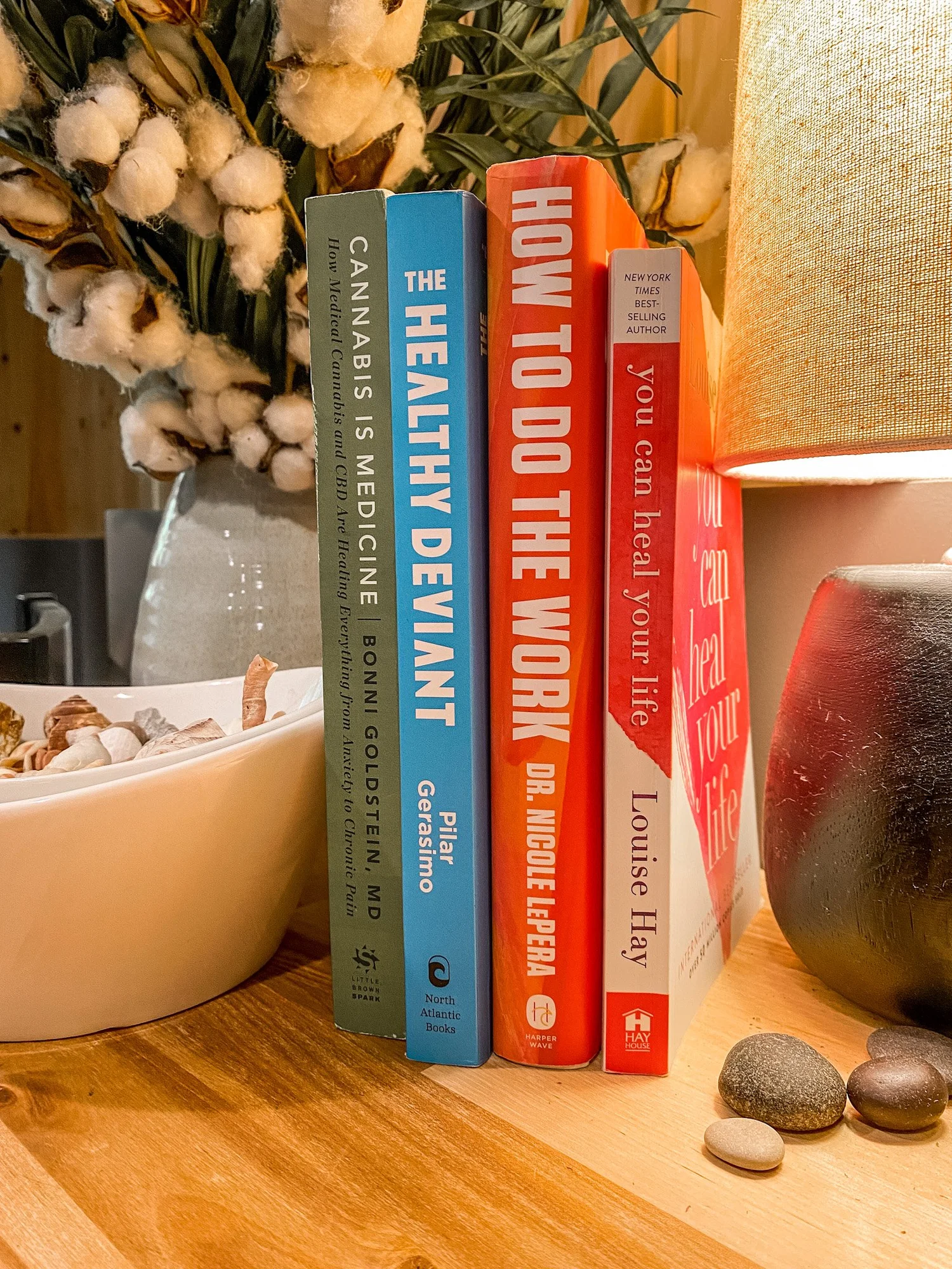 An Unconventional Book Stack for Healthy Living — Celeste Orr
