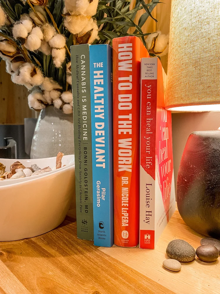 An Unconventional Book Stack for Healthy Living — Celeste Orr