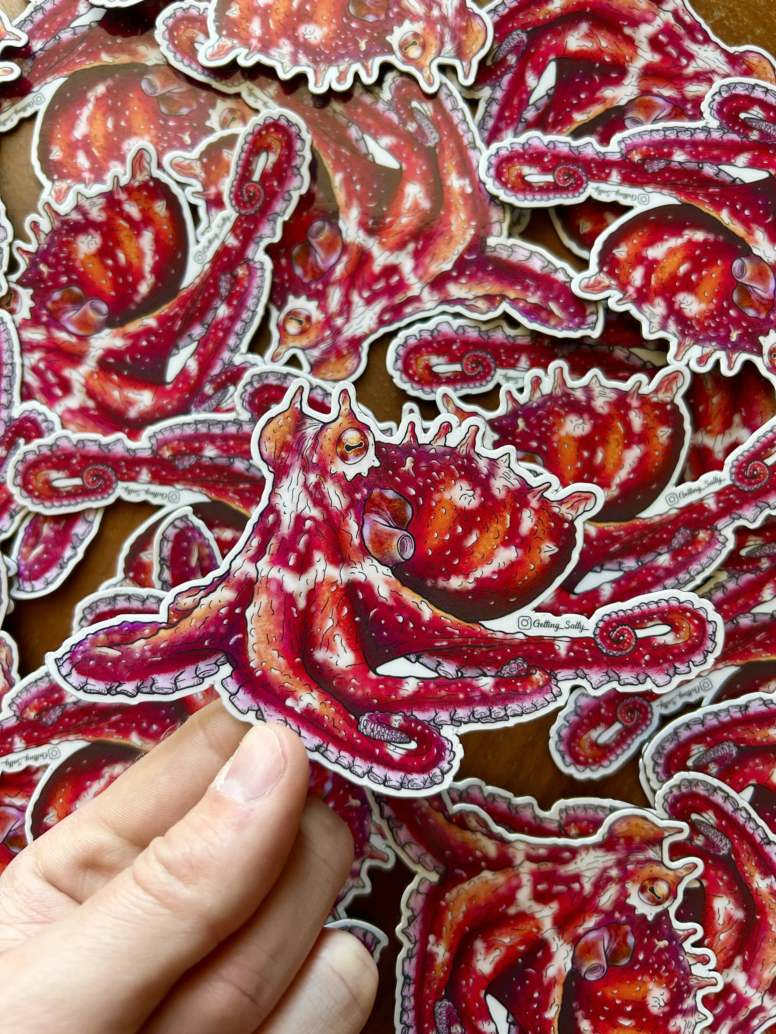 Stickers — Getting Salty