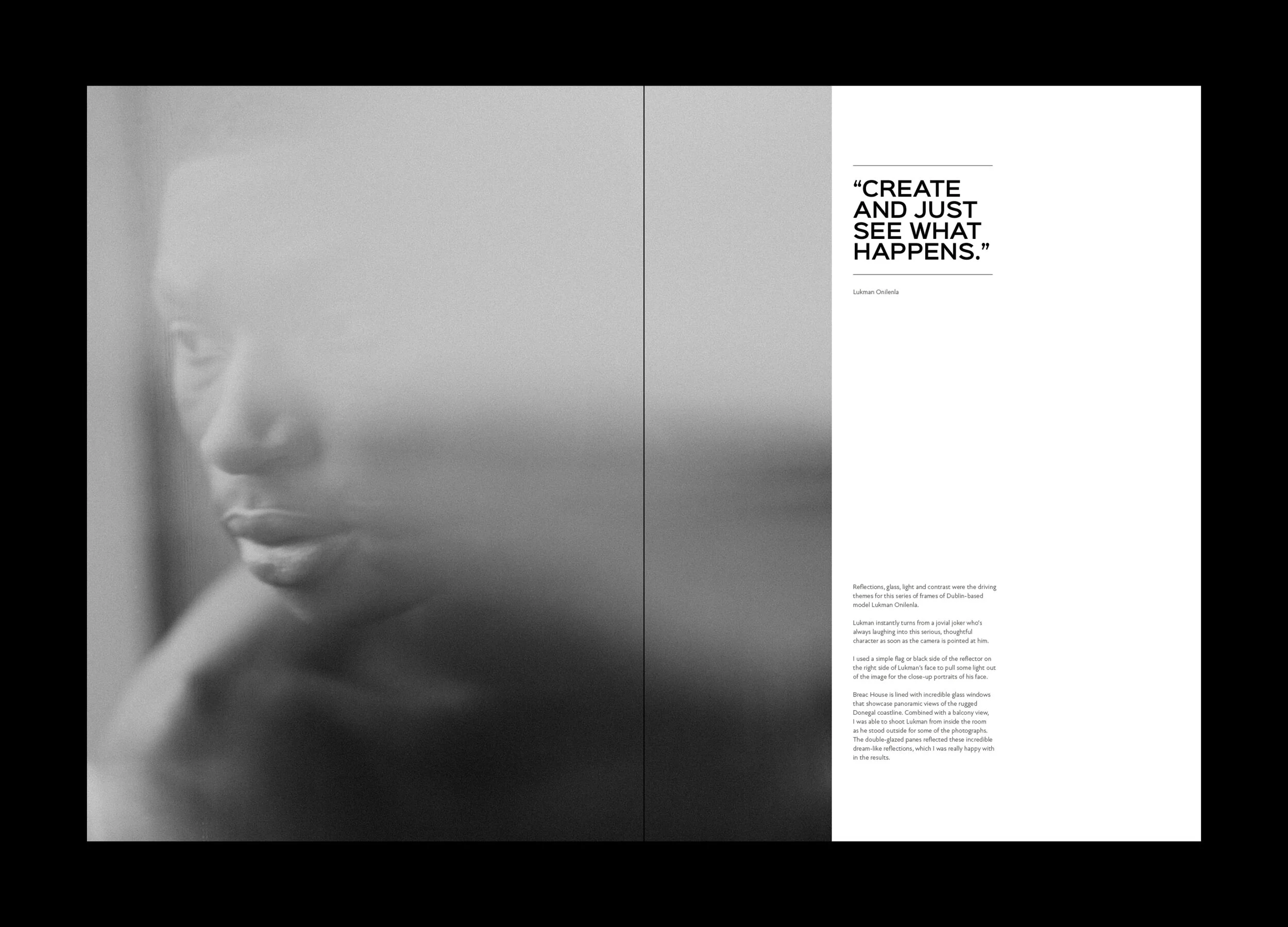 Ireland's Best Male Model Lukman shot by Michael Toman — Michael Toman ...