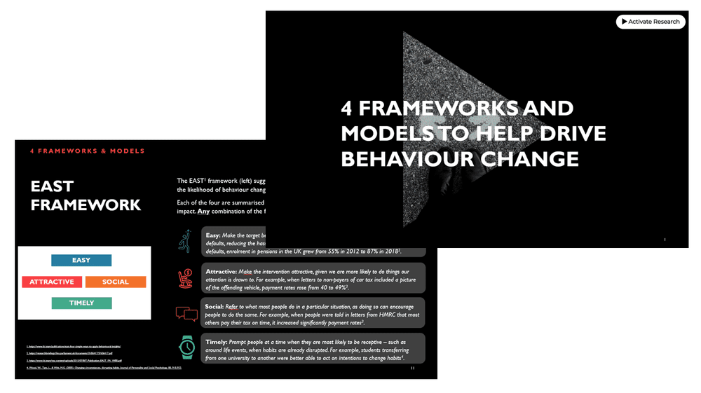 Behavioural models guide — Activate Research - Inspiring Change
