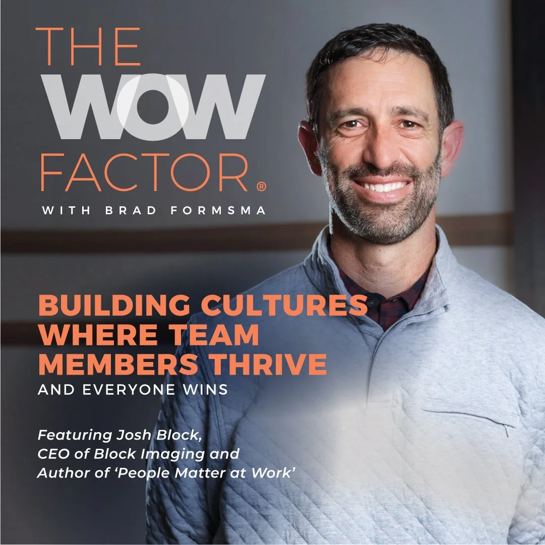 Josh Block CEO of Block Imaging and Author of People Matter at Work ...