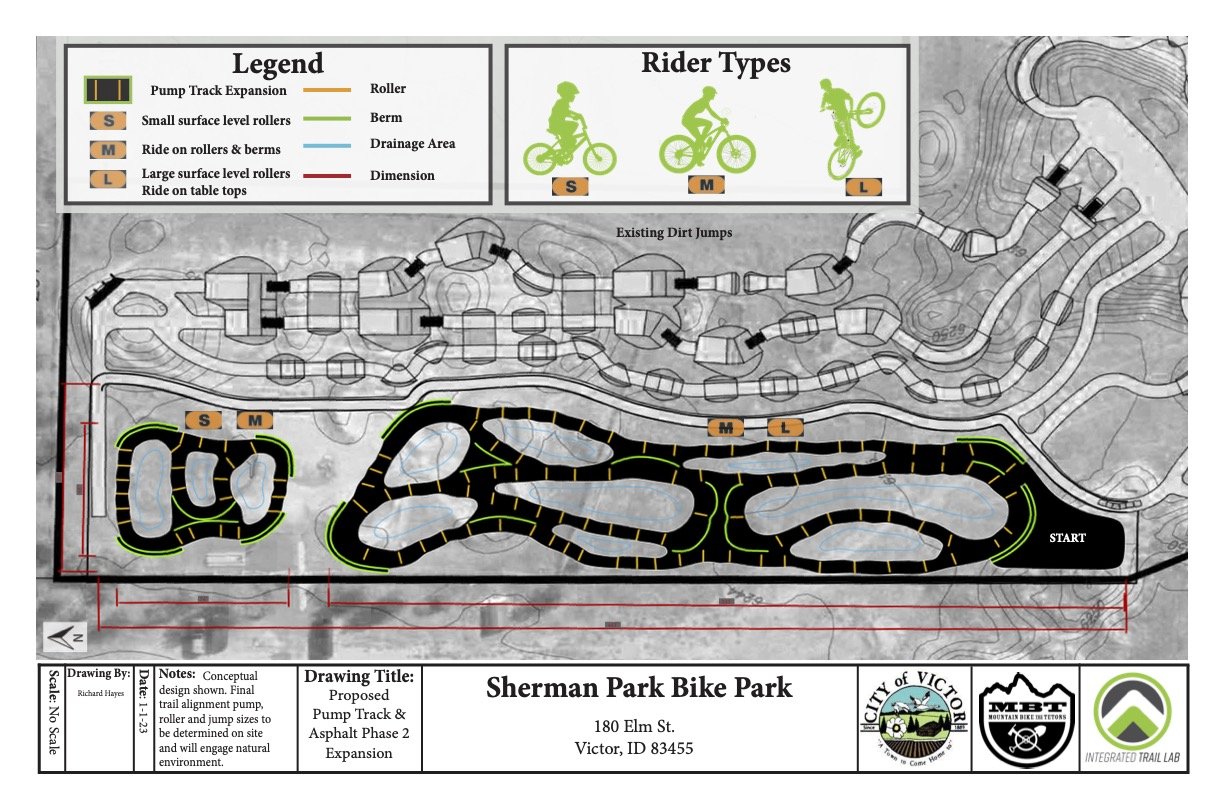 Mountain Bike The Tetons • Victor Bike Park Revival Project