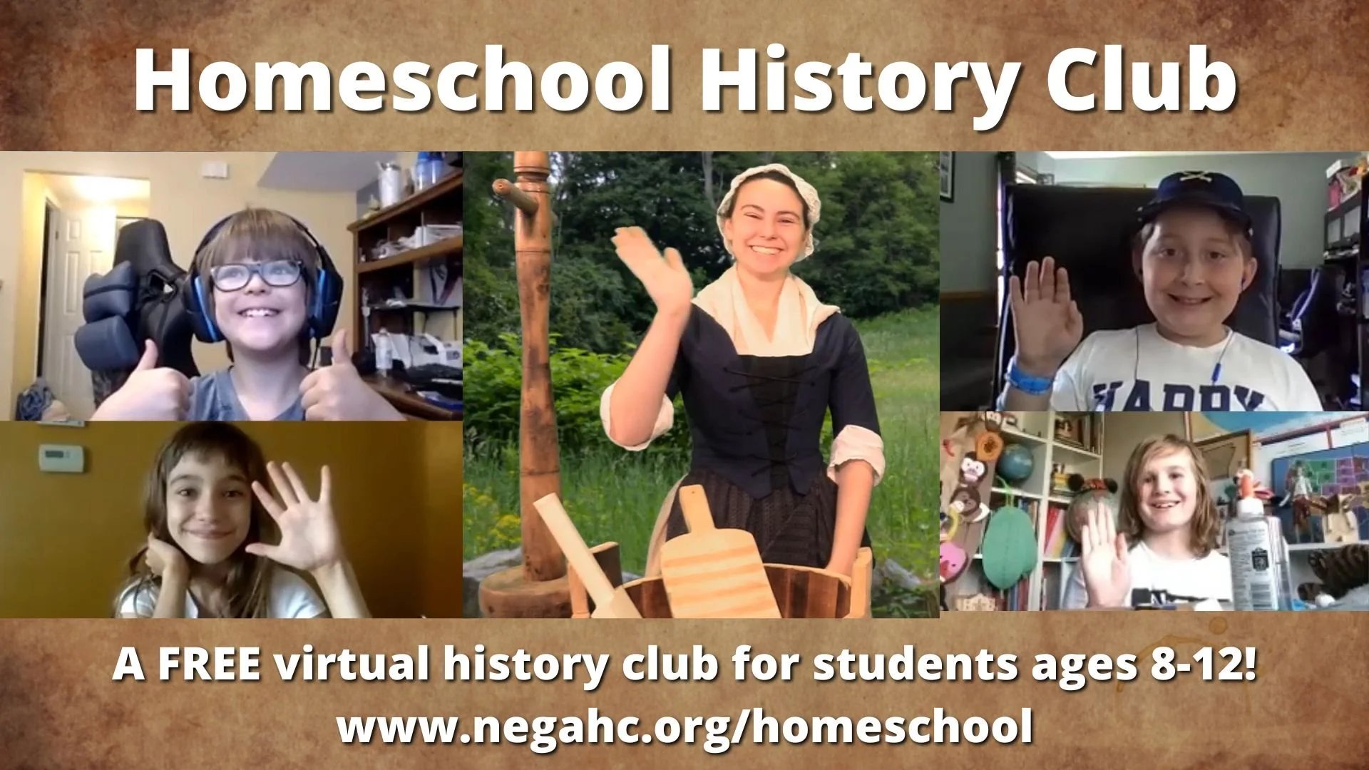 History Programs for Teachers & Homeschool — Welcome to the History Center