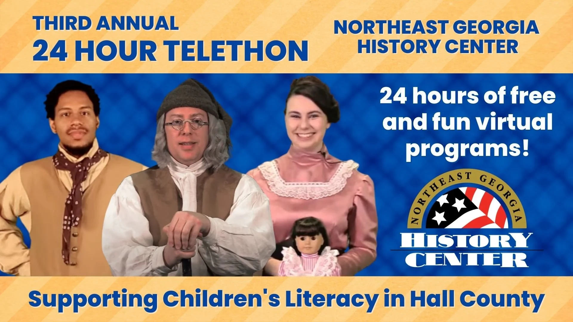 Telethon 2022 — Welcome to the History Center