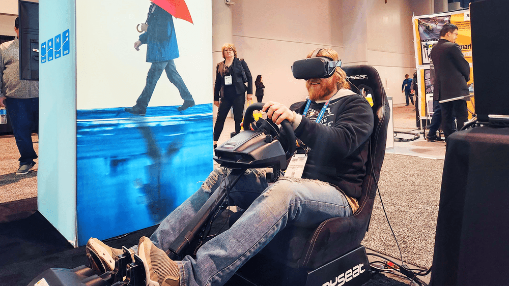 F1 Race Simulator Rental for Trade Shows — Trade Show Labs
