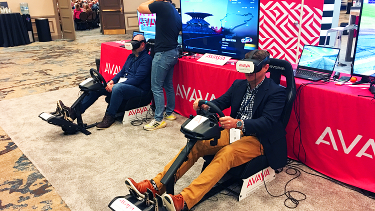 F1 Race Simulator Rental for Trade Shows — Trade Show Labs
