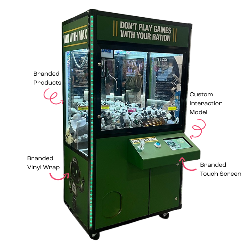 Branded Claw Machines For Trade Shows That Drive Traffic — Trade Show Labs