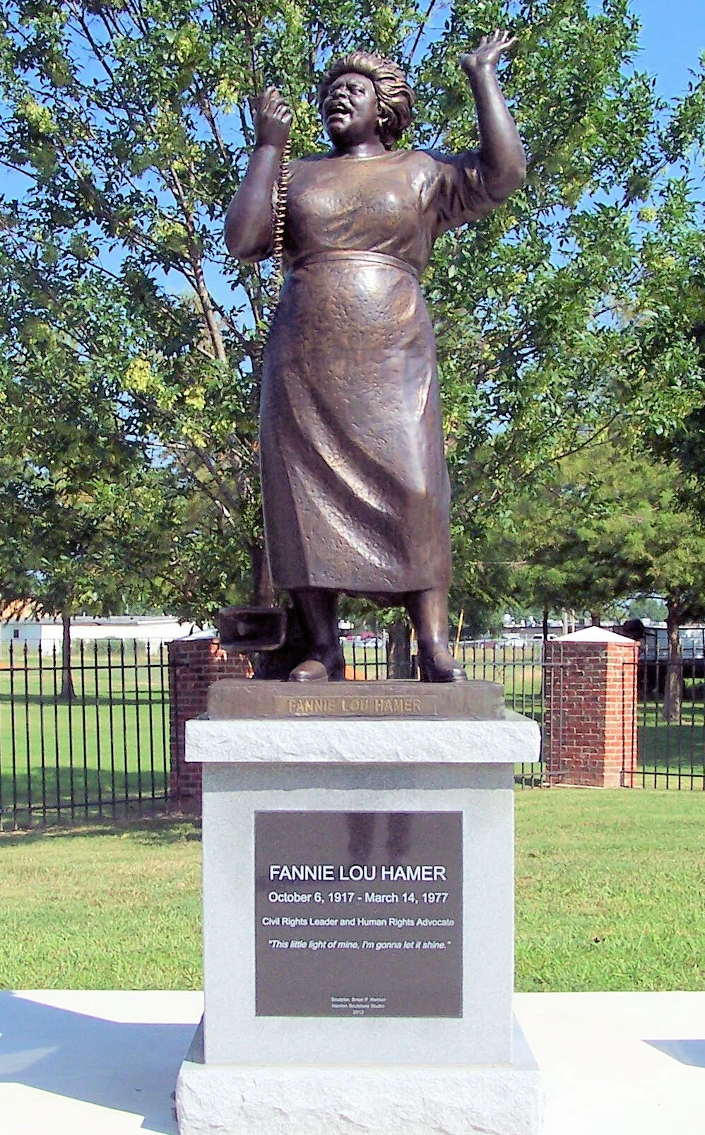 FANNIE LOU HAMER RESOURCE CENTER — Fannie Lou Hamer's America