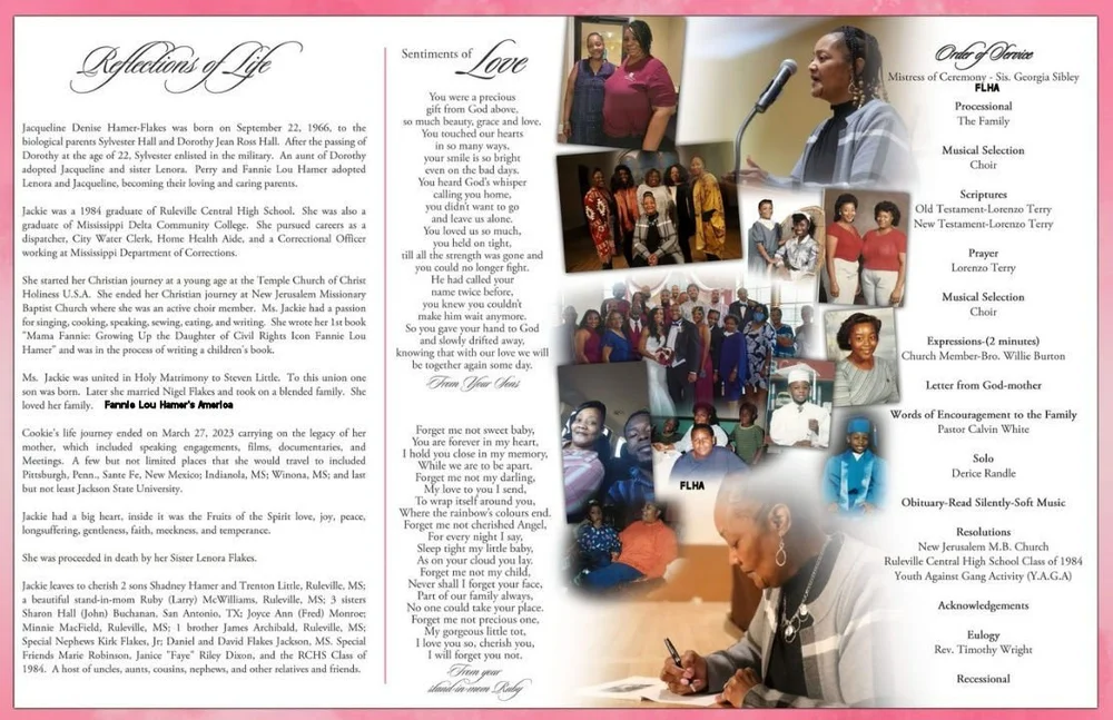 Jacqueline Hamer Flakes — Fannie Lou Hamer's America