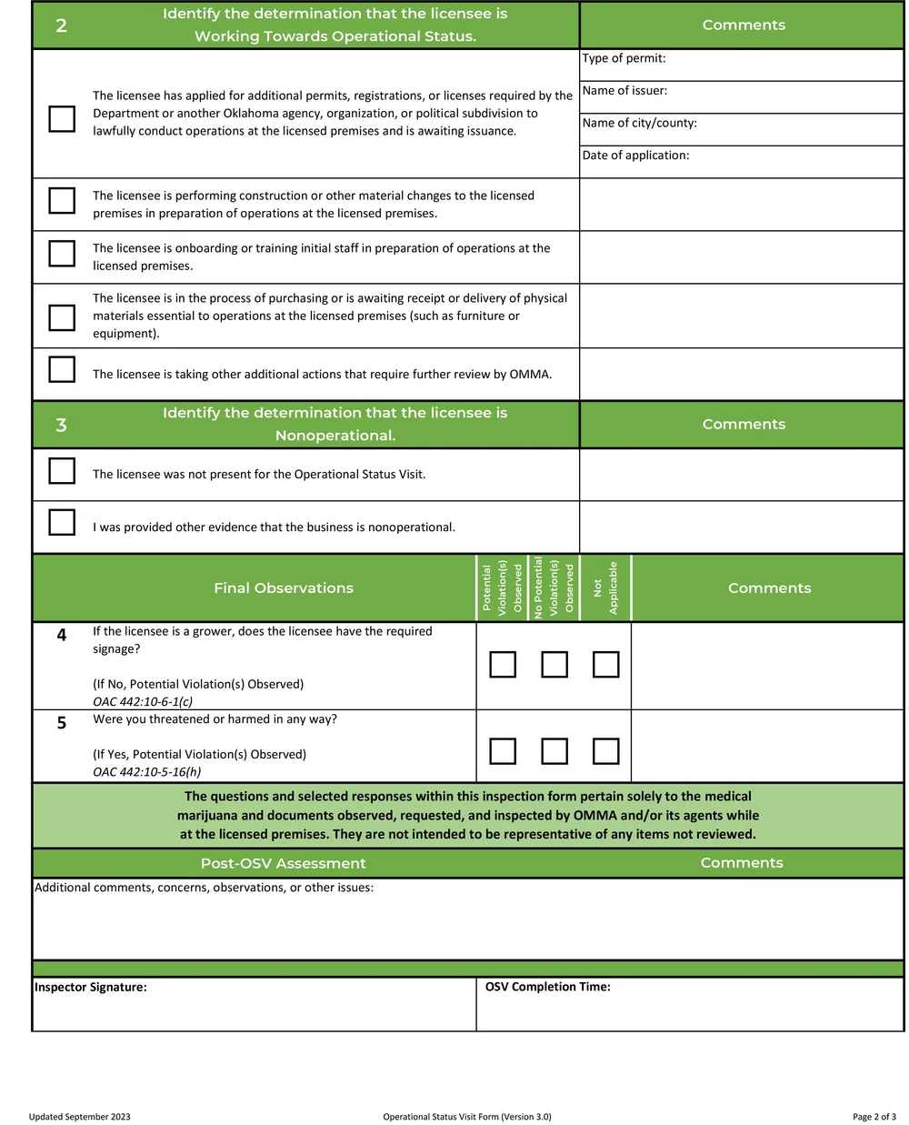 Navigating Operational Status Violations: A Guide for Oklahoma Cannabis ...